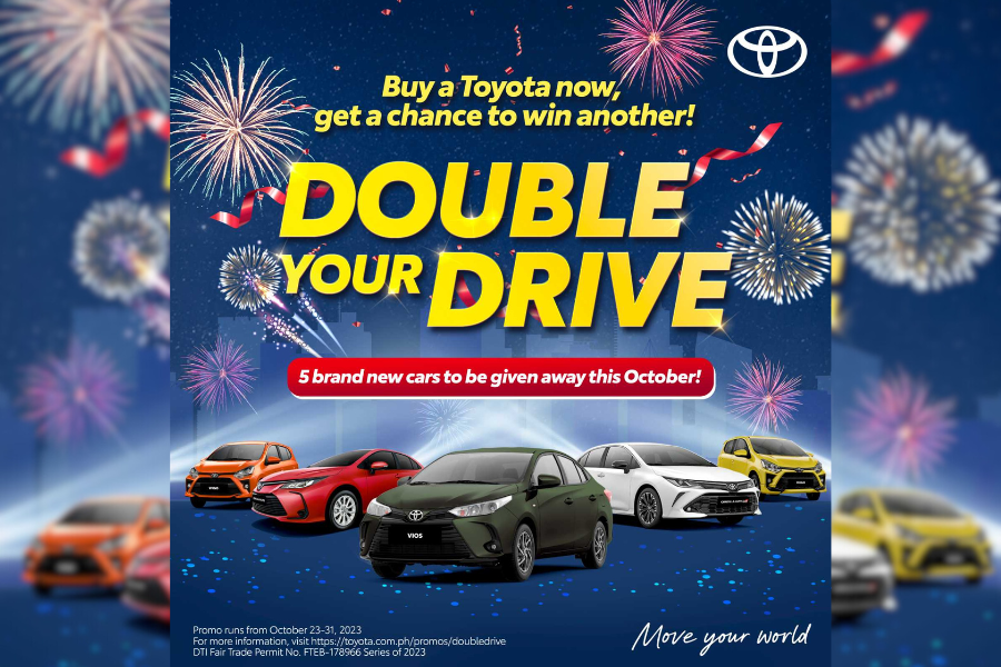 Toyota PH raffles five vehicles via promo this month