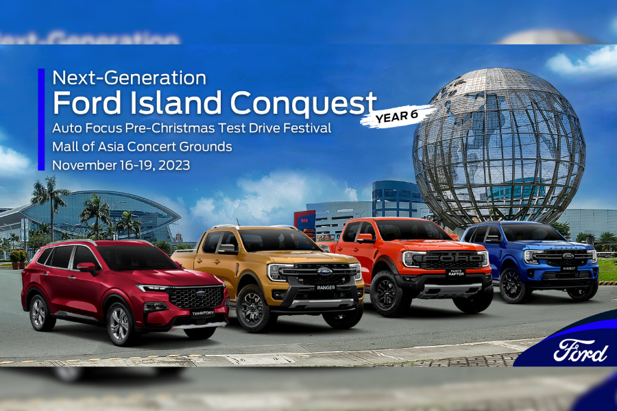 Ford PH brings next-gen cars for test drive at SM MOA this weekend