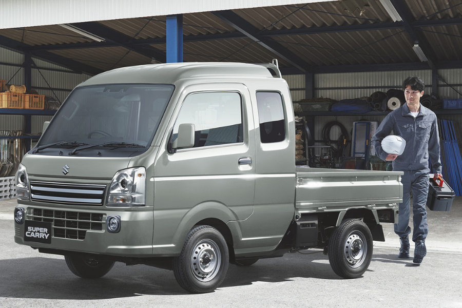 Suzuki Super Carry Mountain Trail is a pint-sized off-road concept car