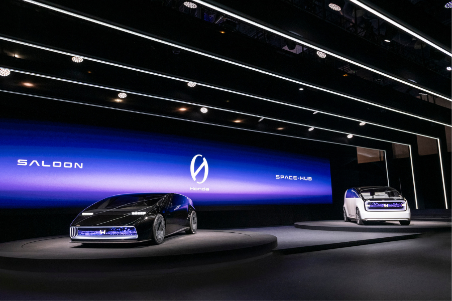 Honda Saloon, Space-Hub concepts preview brand’s new global EV series