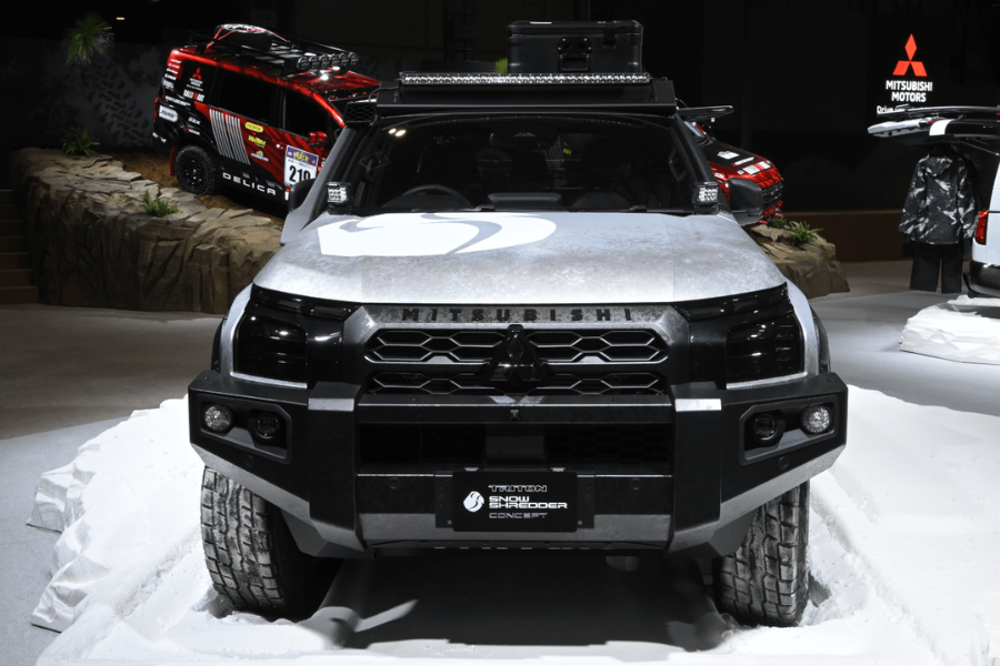 Mitsubishi Triton Snow Shredder concept debuts at Tokyo Auto Salon