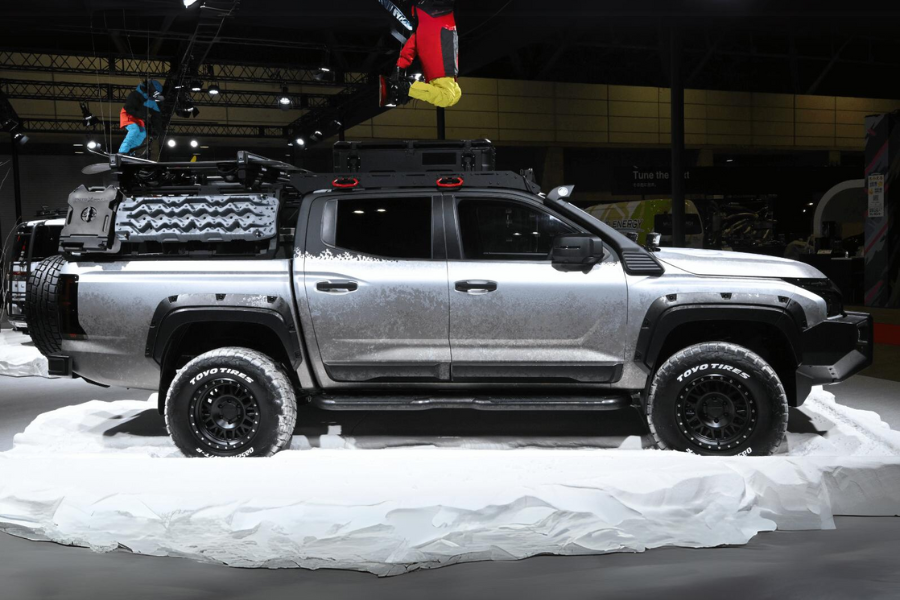 Mitsubishi Triton Snow Shredder concept debuts at Tokyo Auto Salon