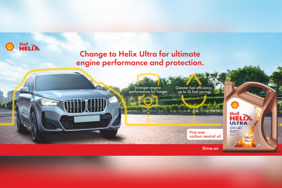 Shell Helix engine oil helps your car to run in tip-top shape