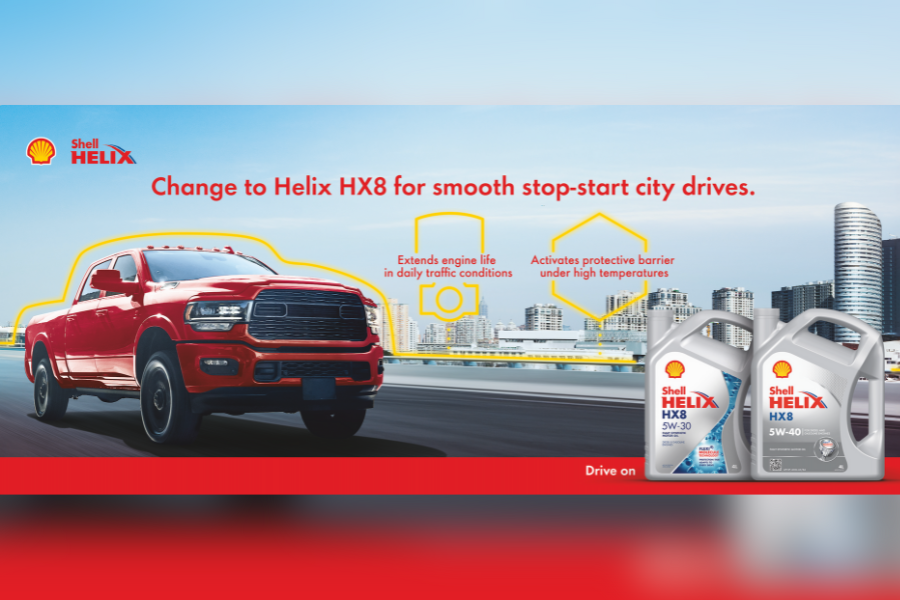 Shell Helix engine oil helps your car to run in tip-top shape