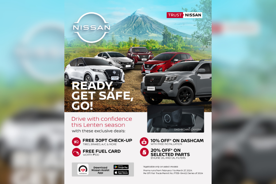 Nissan PH offers free 30-point vehicle checkup until March