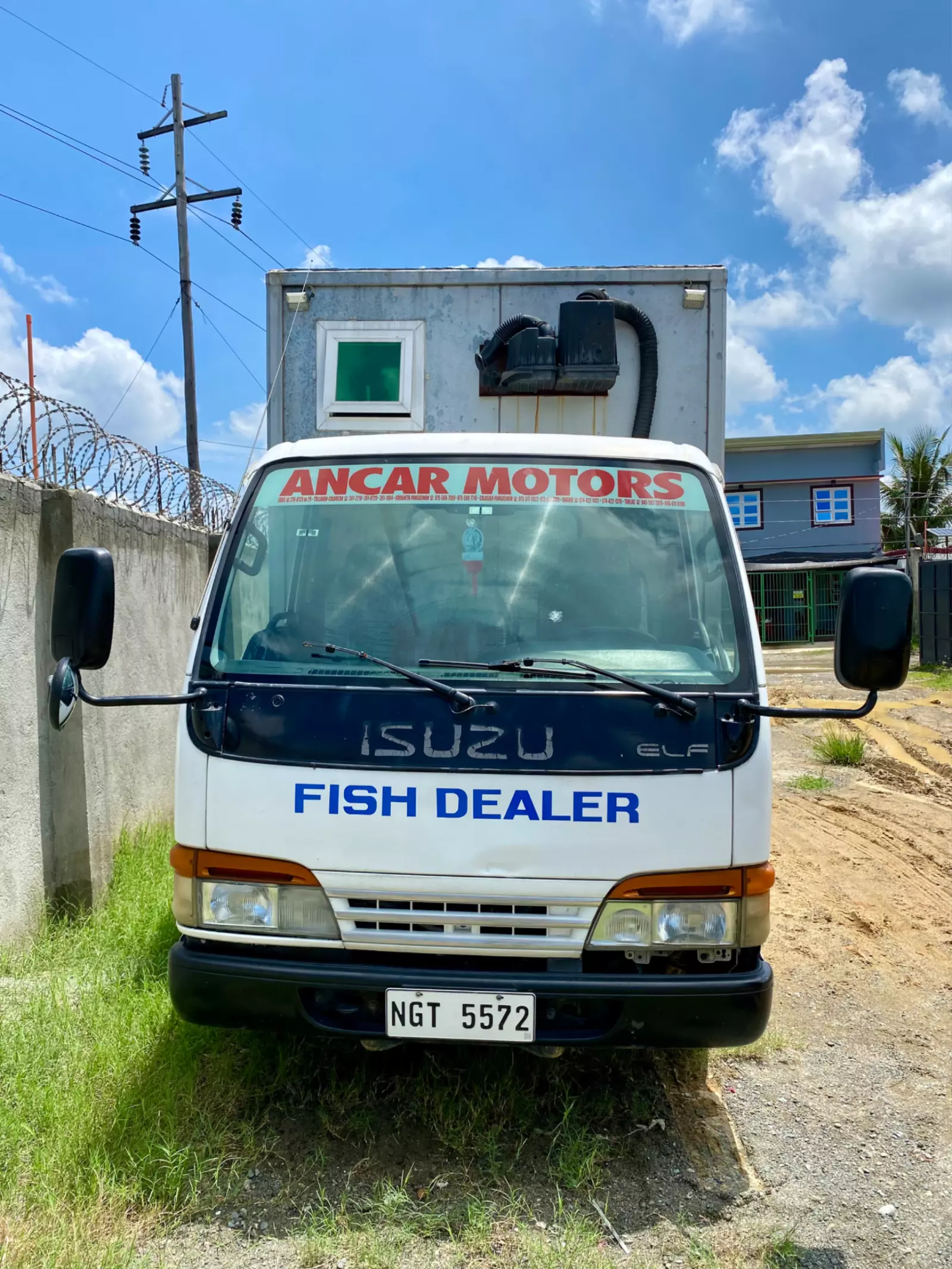 Isuzu Elf 4hf1 Engine Aluminum Van For Sale - Philippines - Waa2