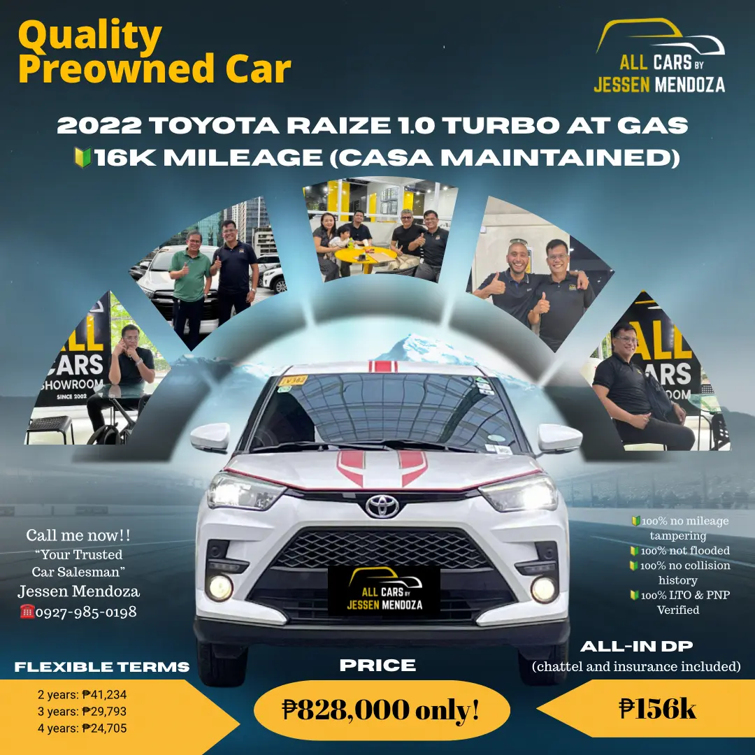 Buy Used Toyota Raize 2022 for sale only ₱828000 - ID875658