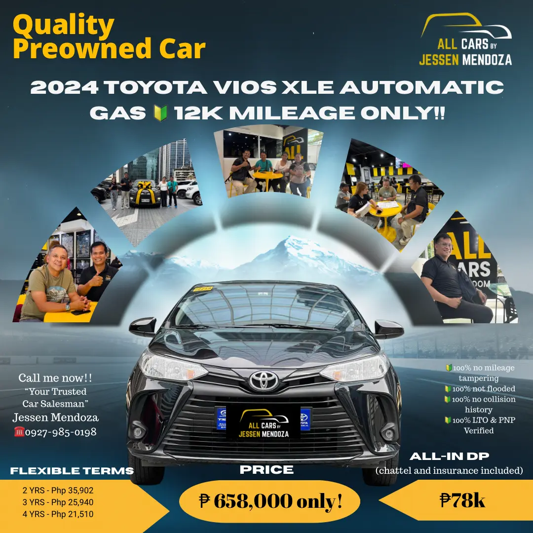 Buy Used Toyota Vios 2024 for sale only ₱658000 - ID876198