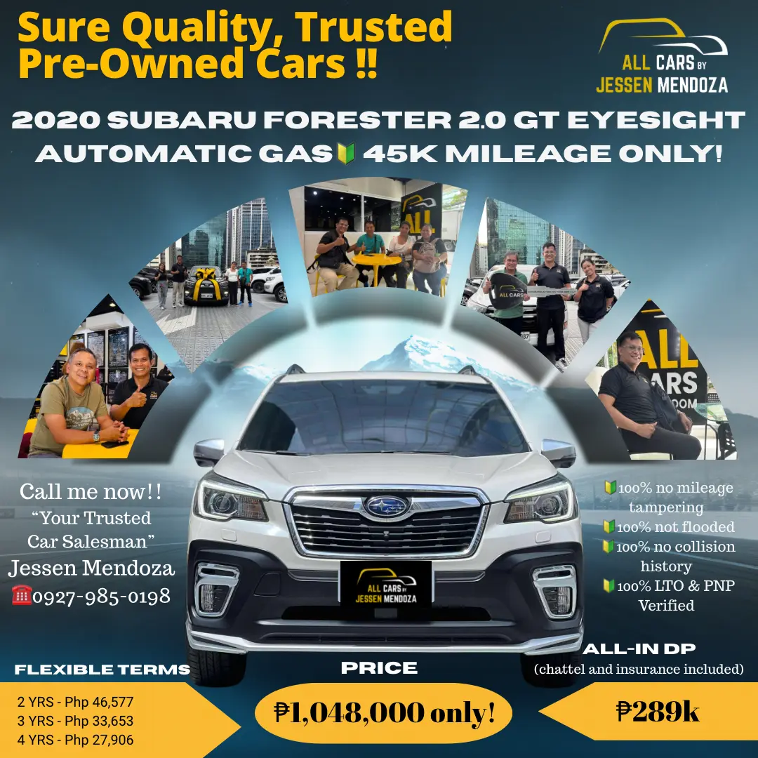 Buy Used Subaru Forester 2020 for sale only ₱1048000 - ID877547