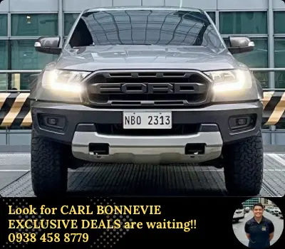 Buy Used Ford Ranger Raptor 2019 for sale only ₱1058000 - ID879659