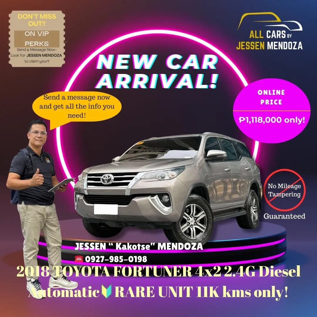Buy Used Toyota Fortuner 2018 for sale only ₱1188000 - ID879773