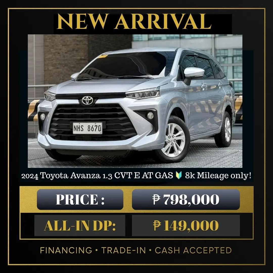 Buy Used Toyota Avanza 2024 for sale only ₱798000 - ID891091