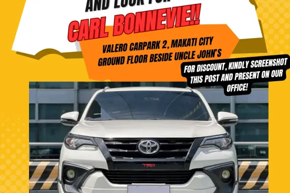 Buy Used Toyota Fortuner 2018 for sale only ₱1088000 - ID877070