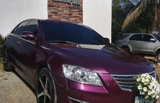 Purple Toyota Camry