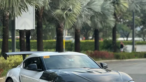 Toyota Supra Convertible White