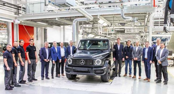 Mercedes-Benz G-Class 2019 starts going on the production